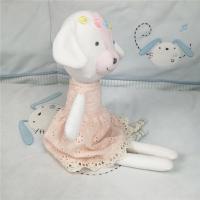 China OAINI ODM OEM Custom Toddlers Stuffed Elephant Rattle Cotton Plush Toy for sale