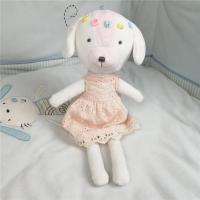 China OAINI ODM OEM Custom Toddlers Stuffed Elephant Rattle Cotton Plush Toy for sale