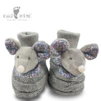 China ODM OEM Cartoon Winter Infant Shoes Soft Newborn Baby Shoes for sale