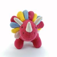 China Custom Plush Kids Playing Dinosaur Doll Birthday Gifts Micro Terry Stuffed Dinosaur Plush Toy for sale