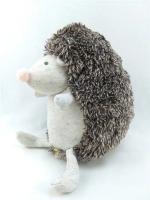 China Small Animal Warm Color Cute Hedgehog Soft Plush Toy Christmas Children Playing OEM ODM for sale