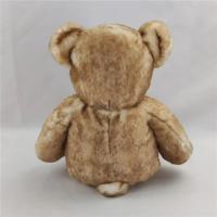 China Super Soft Fabric Style Cute Plush Toy Brown Stuffed Teddy Bear Gift PP Cotton Fillings for sale