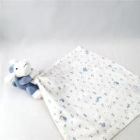 China ODM OEM Animal Shape   Skin-Friendly Gauze Infant Toys Baby Sheep Newborn Comforter for sale