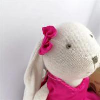 China Eco Friendly PP Cotton Stuffed Animal Toys Plush Loveable Easter Bunny Baby Gifts for sale
