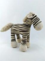China Soft Plush Horse Toy Comforter Lovely PP Cotton Stuffed Animal Toys Planet Friendly for sale