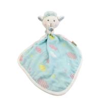 China ODM OEM Baby Sheep Toys Stuffed Animal Doudou Baby Comforter Skin Friendly Safety for sale