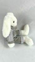 China Children Gifts Girls Rabbit Stuffed Doll Long Ears Bunny Short Plush Toys for sale