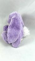 China ZD Purple Long Ear Easter Bunny Plush Toy Soft Rabbit Stuffed Animal Toys for sale