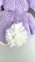 China ZD Purple Long Ear Easter Bunny Plush Toy Soft Rabbit Stuffed Animal Toys for sale
