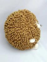 China OEM ODM Cute Hedgehog Toy Stuffed Animal Chenille Cord Velour And PP Cotton Filling for sale
