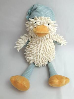 China Stuffed Animal Chenille Duck And PP Cotton Filling Cute Hedgehog Toy OEM ODM for sale