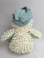 China Stuffed Animal Chenille Duck And PP Cotton Filling Cute Hedgehog Toy OEM ODM for sale