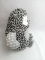 China Stuffed Animal Hedgehog Toy Chenille And PP Cotton Filling Cute Baby Comfort Toy OEM ODM for sale