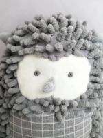 China Stuffed Animal Hedgehog Toy Chenille And PP Cotton Filling Cute Baby Comfort Toy OEM ODM for sale