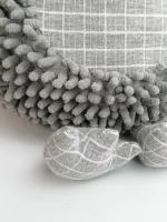 China Stuffed Animal Hedgehog Toy Chenille And PP Cotton Filling Cute Baby Comfort Toy OEM ODM for sale
