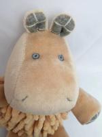 China Nighty Hippo Plush Toys Stuffed Animals Dolls Home Decoration For Children for sale