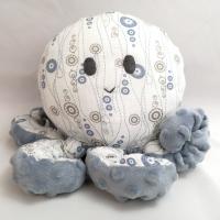 China Home Decoration Octopuses Soft Plush Toy  With Export License And Harmless Material for sale