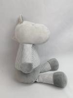 China Stuffed Soft Cartoon Animal Hippo Soft Plush Toy For Baby Gifts for sale