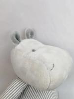 China Stuffed Soft Cartoon Animal Hippo Soft Plush Toy For Baby Gifts for sale