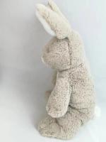 China Cute Soft Fluffy Fat Bunny Plush Toys Custom Stuffed Long Ear Rabbit Toys For Children Gift for sale