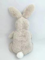 China Cute Soft Fluffy Fat Bunny Plush Toys Custom Stuffed Long Ear Rabbit Toys For Children Gift for sale