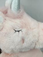 China Pink Unicorn Furry Toy Doll Dazzle Unicorn Doll Birthday Gift for sale