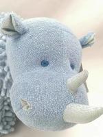 China Custom Soft Stuffed Emulation Animal Cute Blue Hippopotamus Plush Toys For Child for sale
