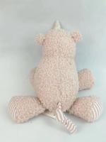 China Velvet Plush Rhinoceros Toy OEM ODM Lovely Soft Ha Children Stuffed Animal Toy for sale