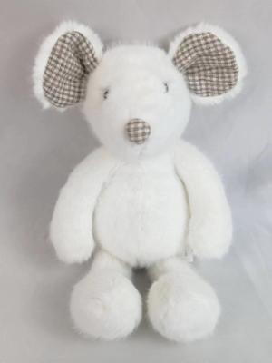 China Customized Soft Mouse Animal Stuffed Plush Toy Children Plush Toy Baby Rattle For Kids for sale