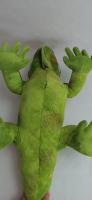 China Customized Plush Green Lizard Toy Samples For Gifts And Home Decoration for sale
