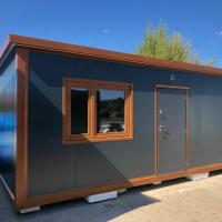 China 20ft or 40ft High Insulation Value Earthquake Resistant SIP Panel House Shell Package for sale