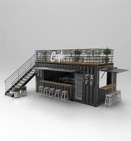 China Modern Design 2 Stories Portable Container House 20ft or 40ft Prefabricated Homes for sale