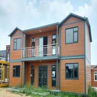 China Modern Design 2 Stories Portable Container House 20ft or 40ft Prefabricated Homes for sale