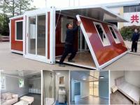 China 30FT Modern Expandable Container House with Galvanized Steel Frame from Weifang City for sale