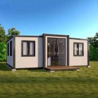 China Galvanized Steel Frame Prefab Expandable Container House for and Durable Construction for sale
