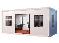 China Prefab House Steel Sandwich Panel Flat Pack House For 2022 Custom Construction for sale