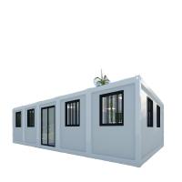 China Prefab House Steel Sandwich Panel Flat Pack House For 2022 Custom Construction for sale