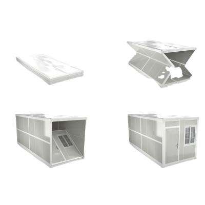 China Comfortable PVC Sliding Window Accessories For Folding Expandable Container for sale