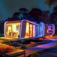 China Prefab House Space Capsule Bed Cabin Hotel Sleep Pod Outdoor Luxury for sale