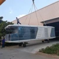 China Tropical Design Style Luxury Modern Outdoor Portable Mobile Glamping Space for sale