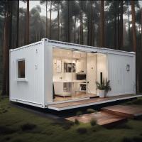 China 20ft / 40ft Light Steel Frame Modular Container House For Prefabricated Building for sale