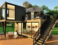 China 20ft / 40ft Light Steel Frame Modular Container House For Prefabricated Building for sale