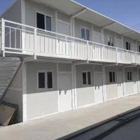 China Prefabricated 20ft Office Flat Pack Foldable Container House with PVC Sliding Window for sale