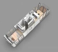 China Prefab Space Capsule Villa House With Welded Steel Frame Structure for sale