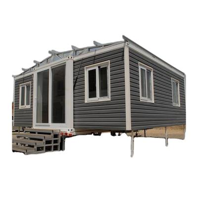 China Modern Design Galvanized Steel Frame Folding Shipping Container House for Mobile Living for sale
