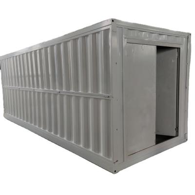 China Foldable Flat Pack Prefabricate Folding Container House for Office 5800*2560*2480mm for sale