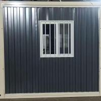 China Foldable Flat Pack Prefabricate Folding Container House for Office 5800*2560*2480mm for sale