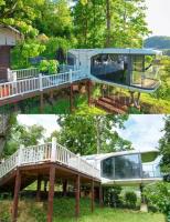 China Steel Space Capsule House Newest Modern Sleeping Pods Capsule Hotel for sale