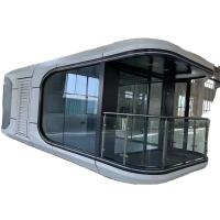 China Hotel Pod Hurricane Proof Prefab Capsule Speed Dome House In Mid-Century for sale