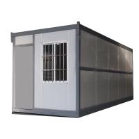 China Manufactured Modern Design Style Folding Container House with Galvanized Steel Frame for sale